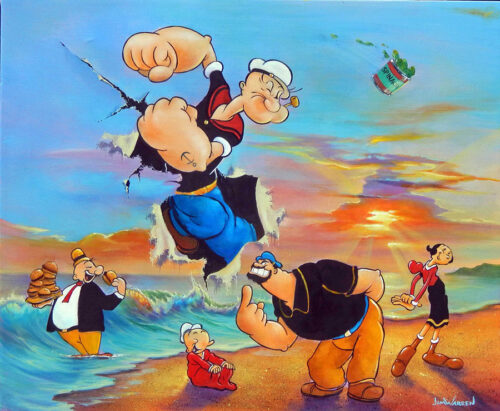 Popeye's Grand Entrance - Jim Warren Studios