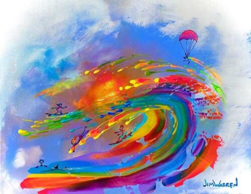 Bart Busted - The Original Painting by Jim Warren